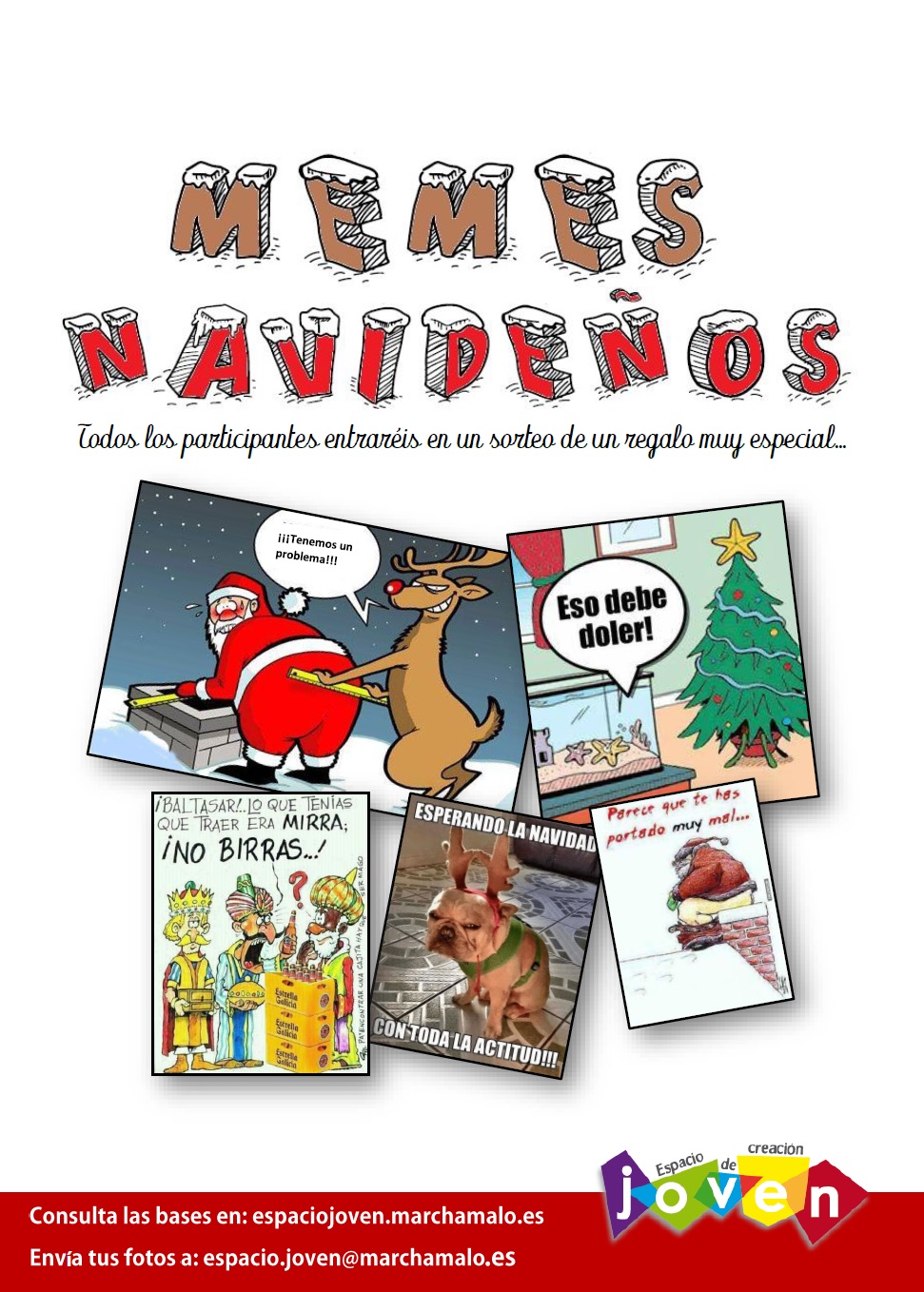 PARTICIPA EN LA ACTIVIDAD «MEMES NAVIDEÑOS» Mándanos tu diseño y podrás ...